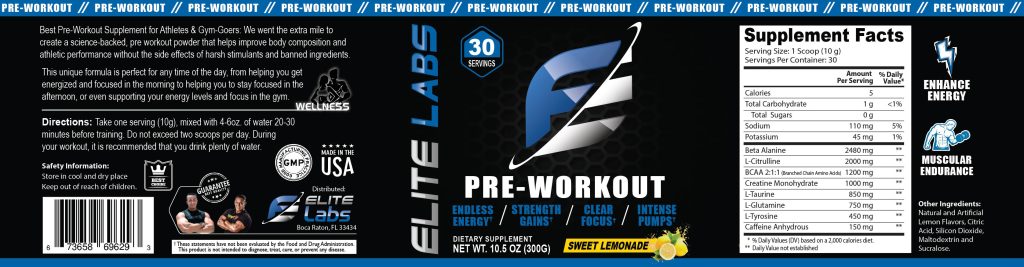 Pre-Workout | Elite Labs