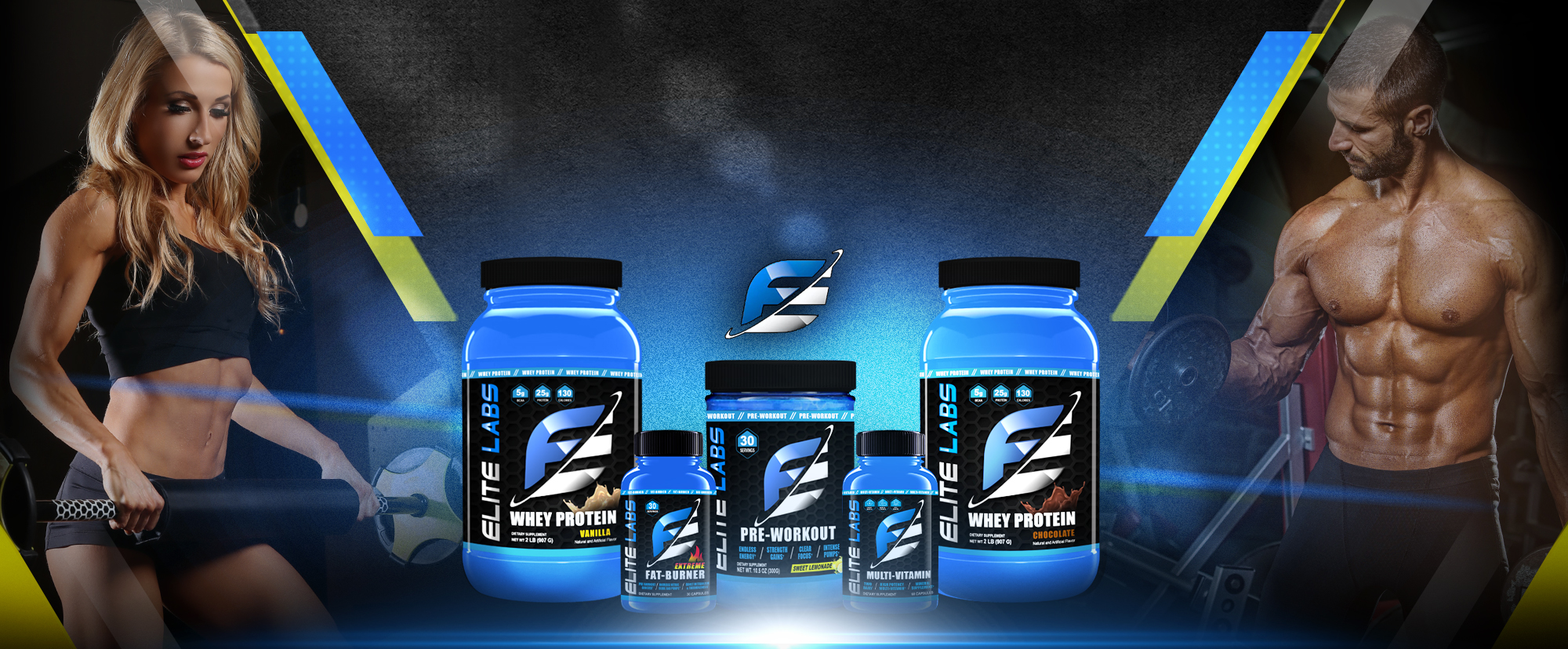 Quality Pre-Workout, Protein Powders, & Other Supplements | Elite Labs
